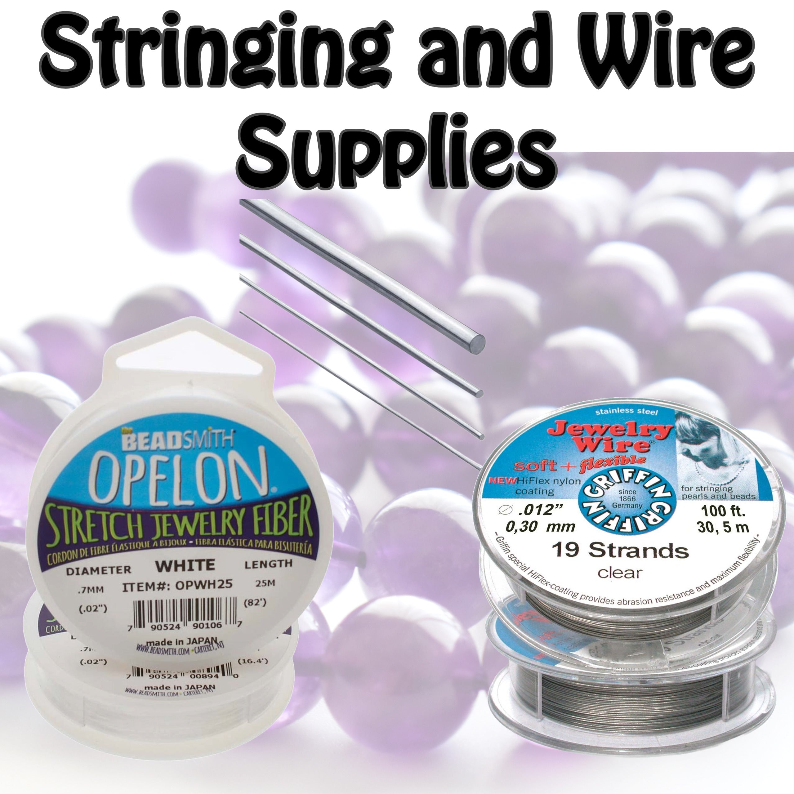 Stringing and Wire Supplies – BabS Bead Warehouse